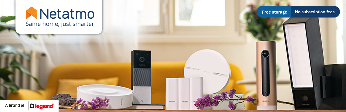 Netatmo - Forlad dit hjem med sindsro - POWER.dk