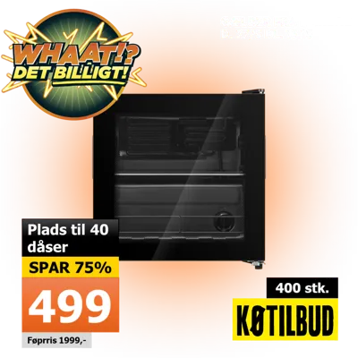 Senz FR502W fryser - Power.dk