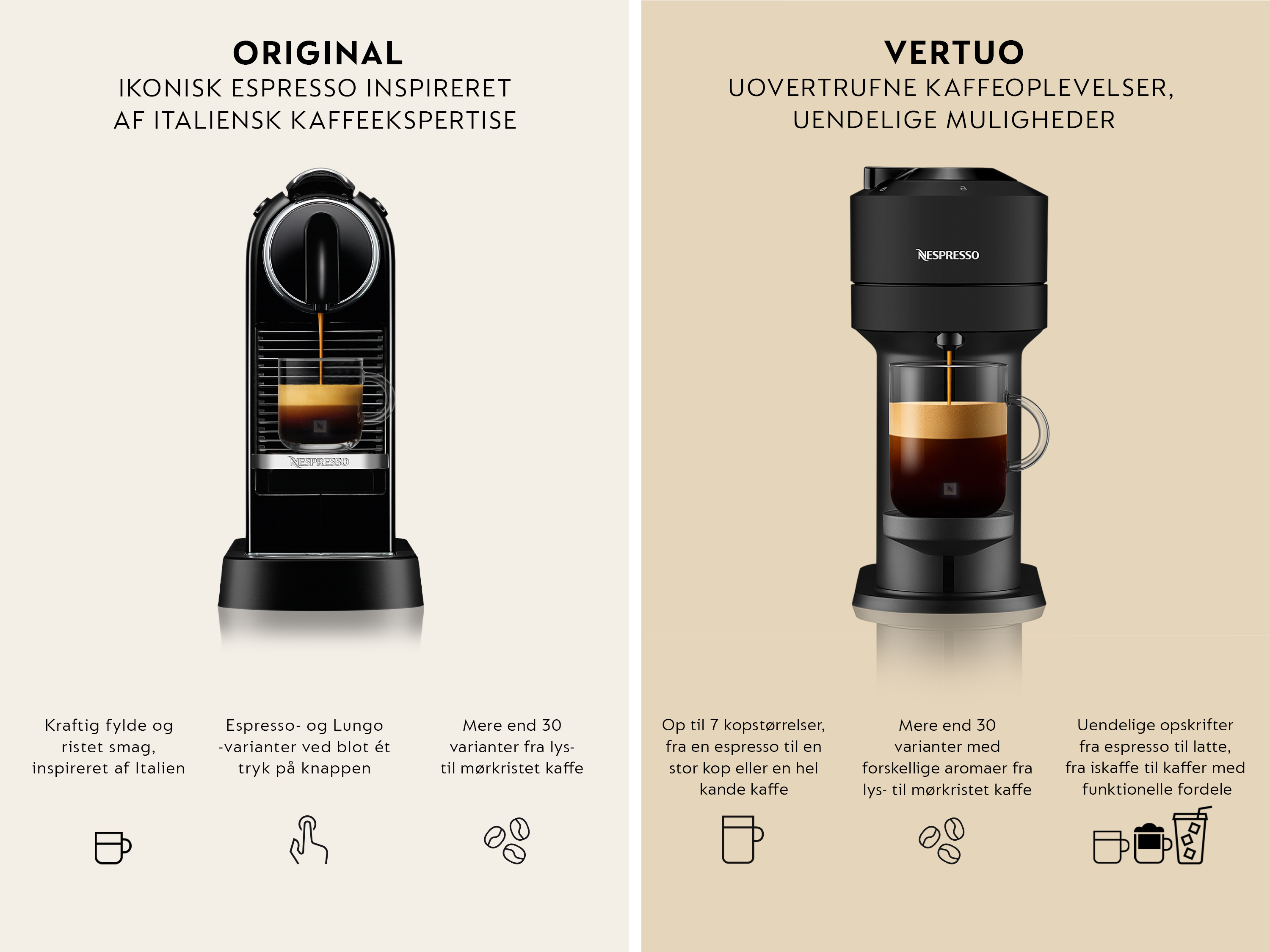 Nespresso produkter hos POWER - POWER.dk