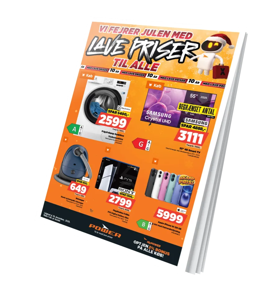 JUL | POWER fejrer julen med lave priser til alle - POWER.dk